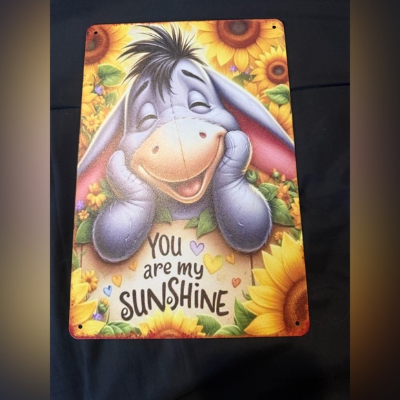 Accents | Pick Any 226 Sale Eeyore Metal Sign | Poshmark